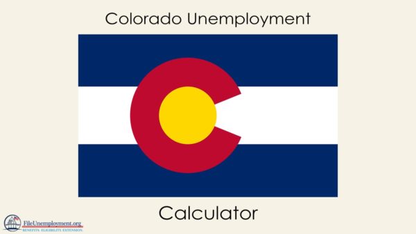 The Colorado Unemployment Calculator tells you how much money you'll get