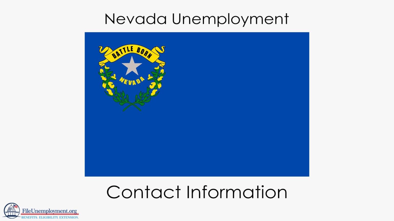 Nevada Unemployment Contact Information - UnemploymentCalculator.org