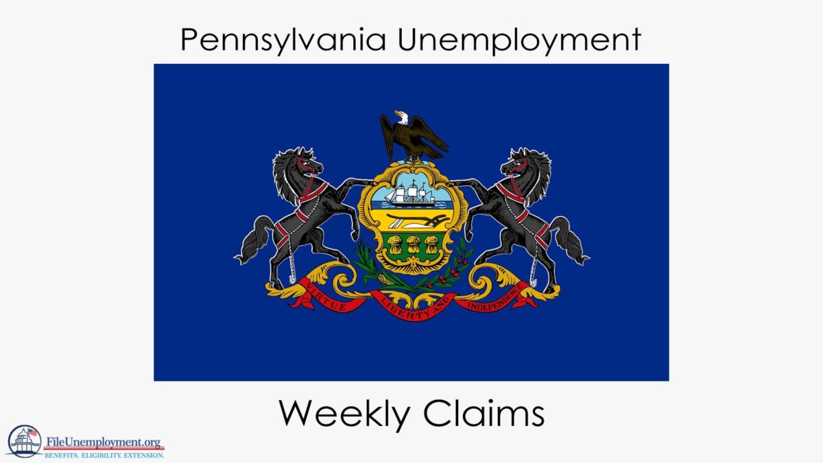 Pennsylvania Unemployment Weekly Claims - UnemploymentCalculator.org