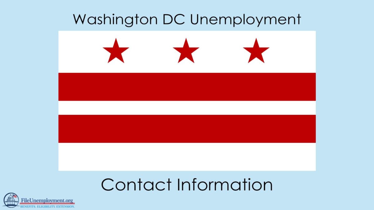 DC Unemployment Contact Info - Phone Numbers and Addresses